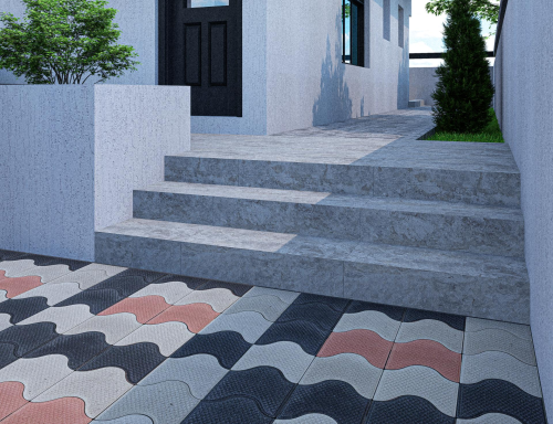 Interlocking Concrete Pavers